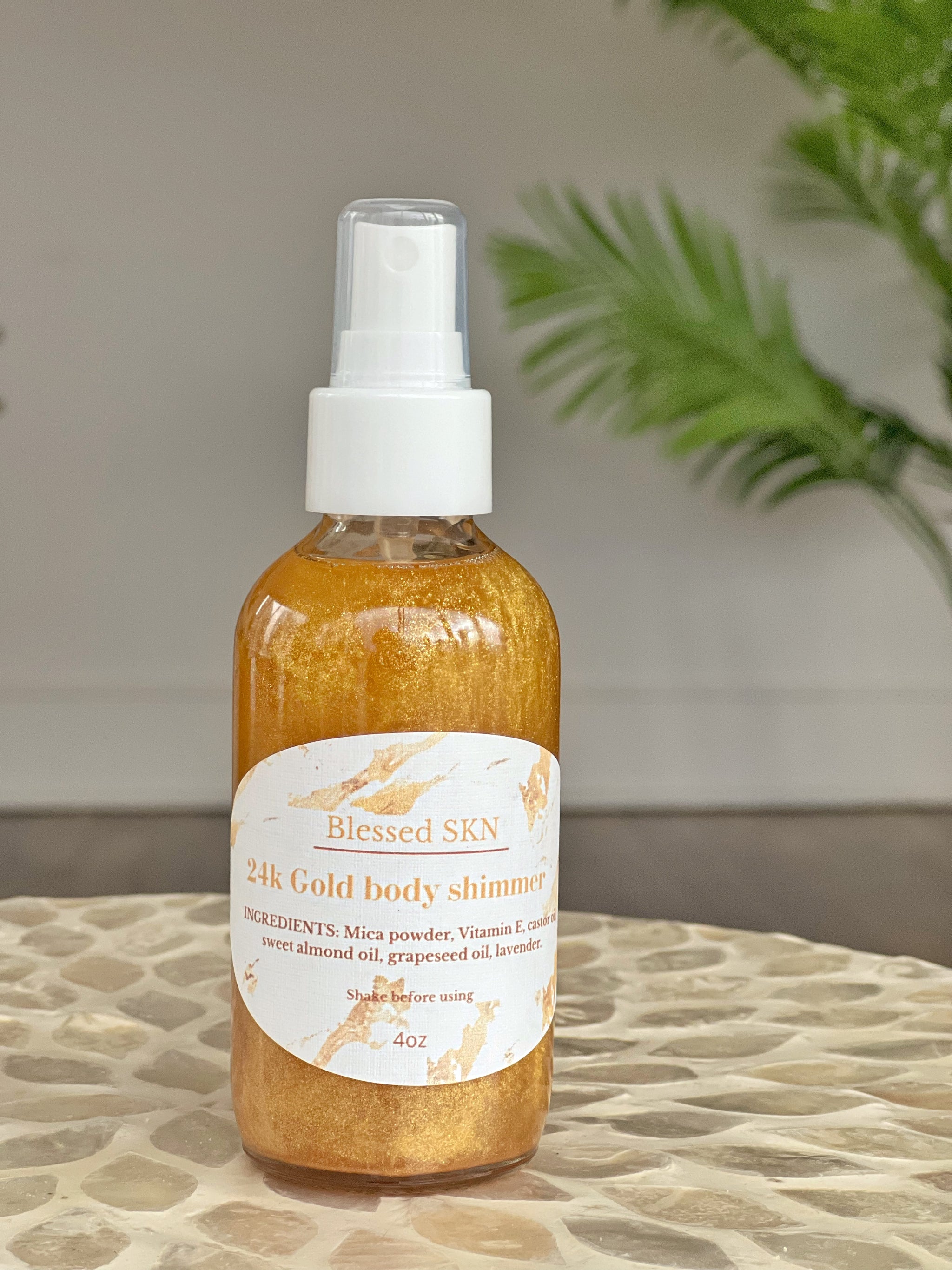 24k gold body shimmer – Morgan Dawson Fitness